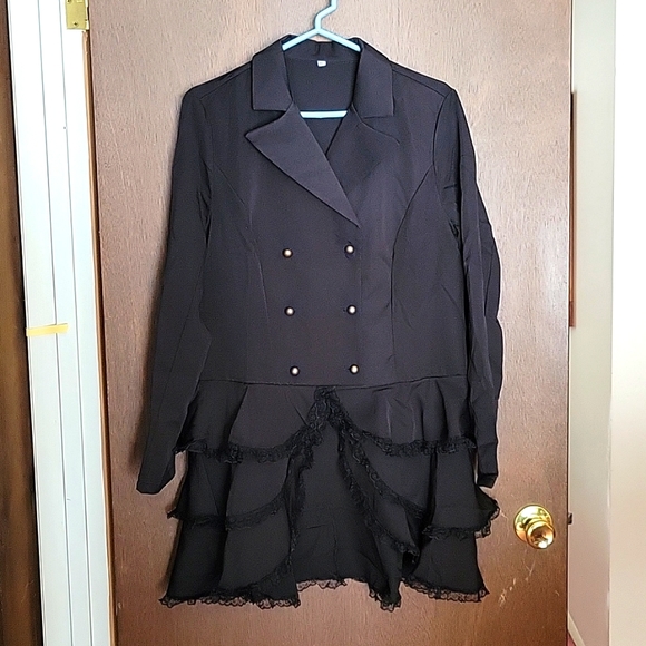 Jackets & Coats | Goth Double Breasted Blazer | Poshmark